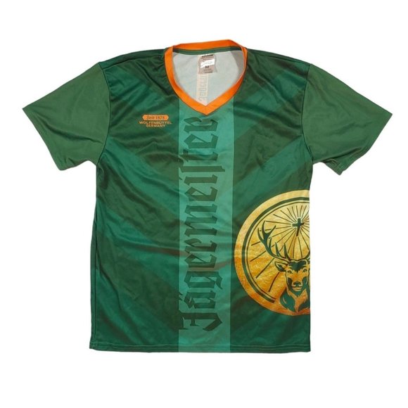 Jagermeister | Shirts | Jagermeister Soccer Jersey For Men Vneck Medium ...